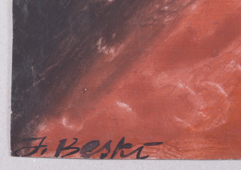 BESKI Jerzy Krajobraz fantastyczny VIII - Salon Sztuki KDA